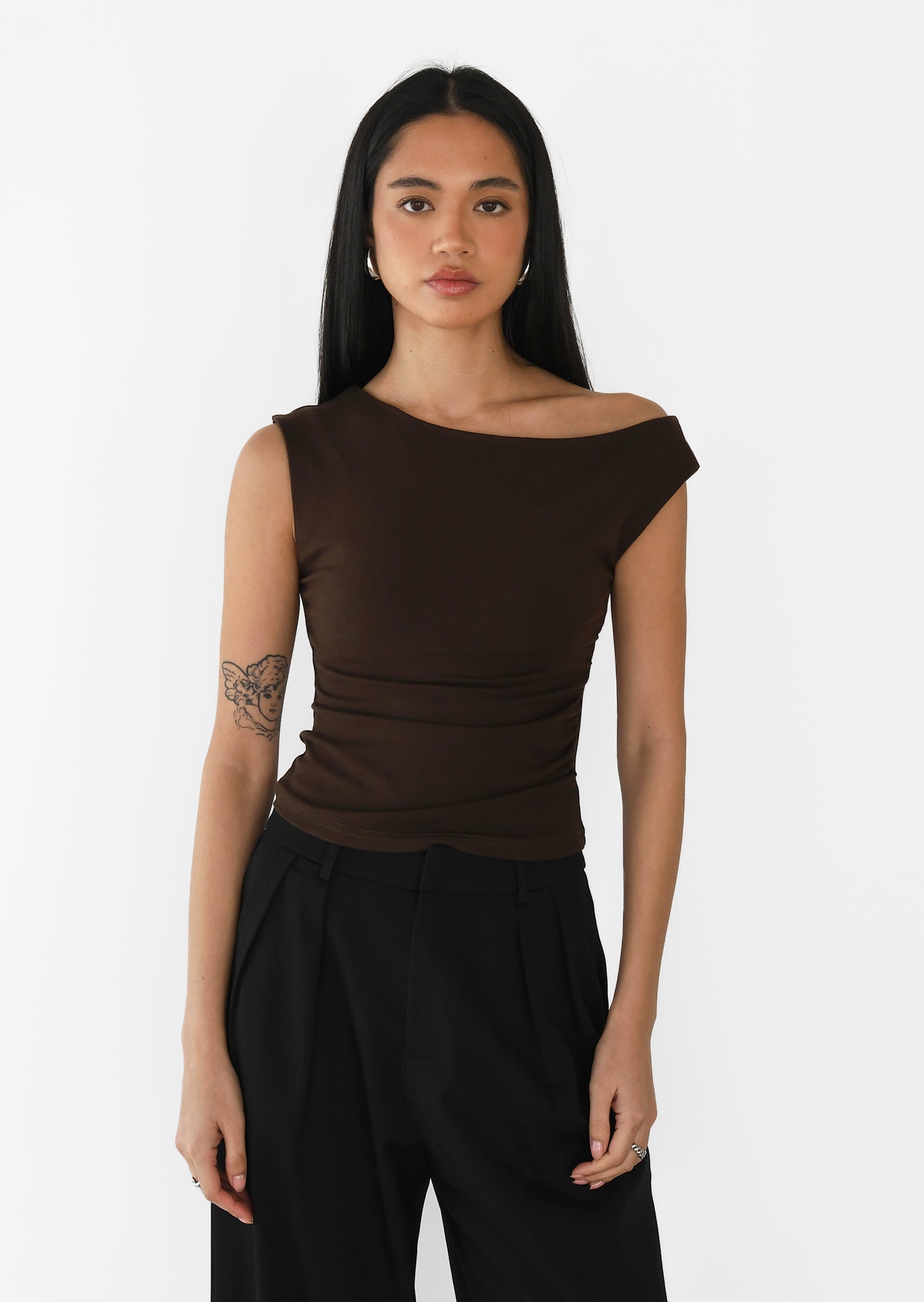 Gathered top – Outfitbook.fr