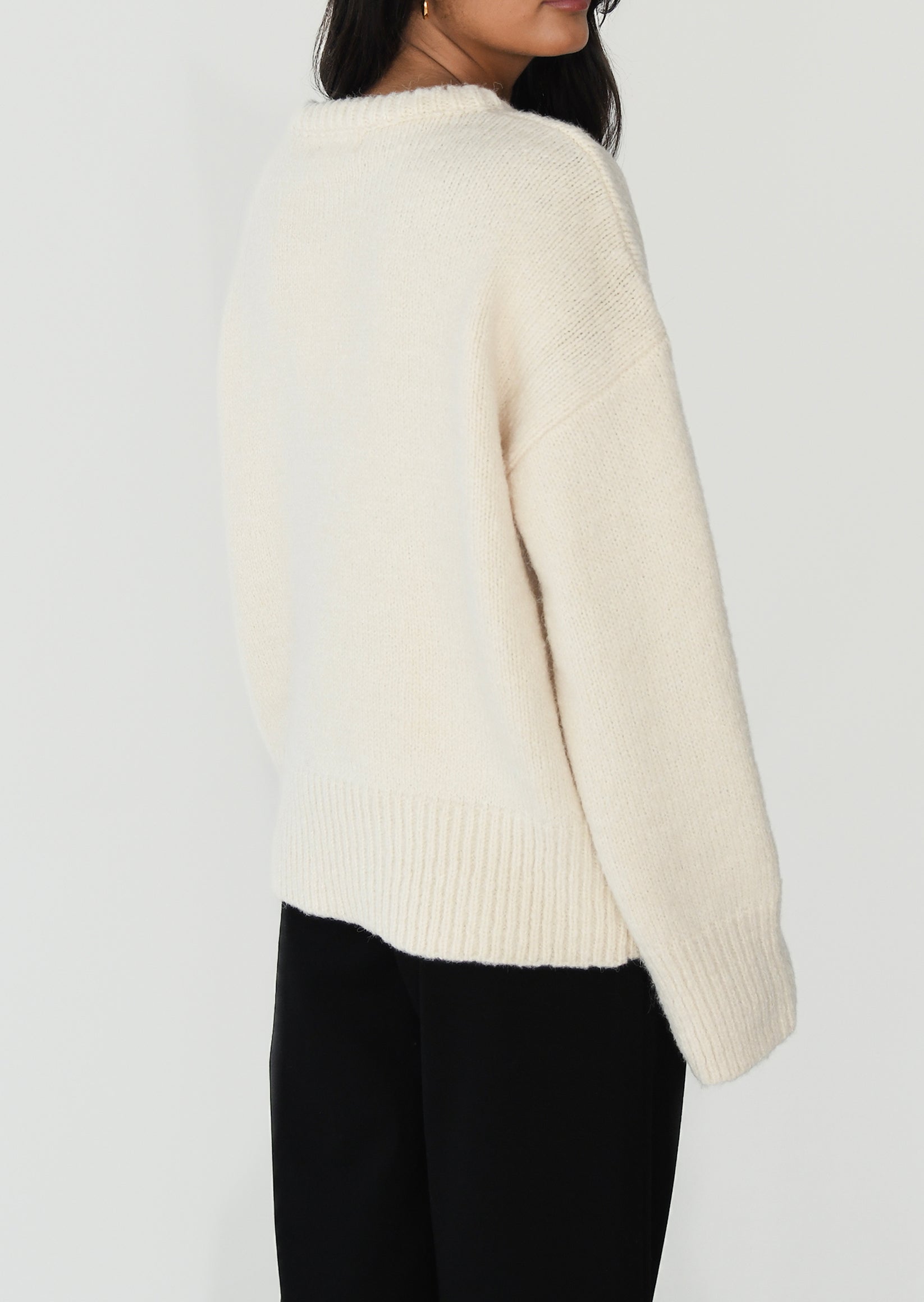 Pull en maille oversize – Outfitbook.fr